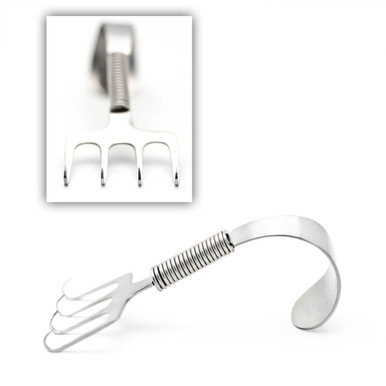 Gorney Rake Retractor With Spring | 1-110332 - Millennium Surgical