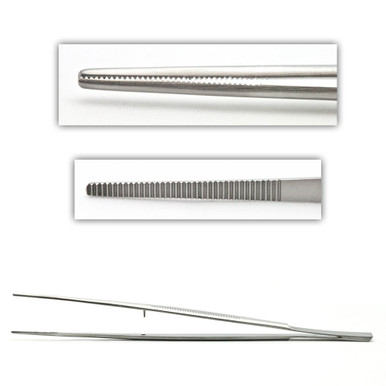 Cushing Tissue Forceps 7In Str Serrated | 1-130400 - Millennium Surgical
