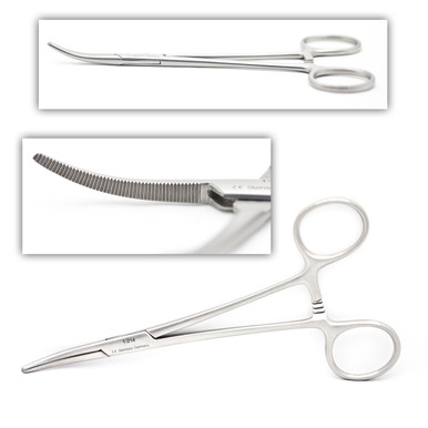 Crile Fcps. 6 1/4In Cvd. | 1-214 - Millennium Surgical