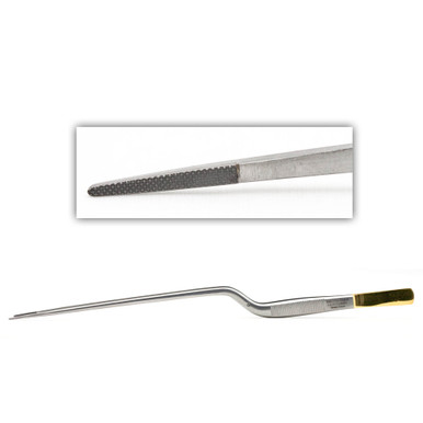 Adson Bayonet Fcp Tc 10In 1Mm Tip | 1-6198TC1MM10 - Millennium Surgical