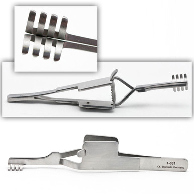 Heiss Self-Retaining Retractor 4In Blunt | 1-631 - Millennium Surgical