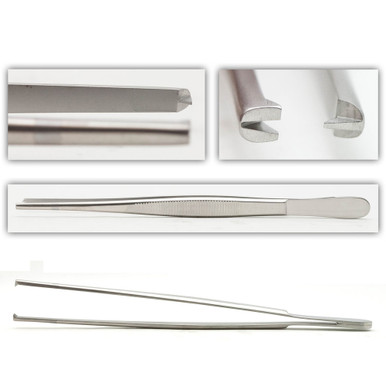 Tissue Forceps 1X2 Teeth Standard 180Mm | 10-130167 - Millennium Surgical