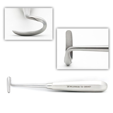 Doyen Raspatory 7In Sml Right | 10-300407 - Millennium Surgical