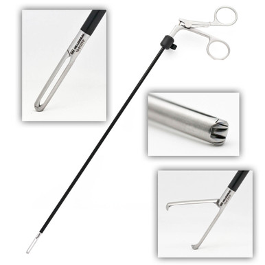 Claw Forceps Spring Handle 5Mm W/Flush Port | 10-6137FP - Millennium ...