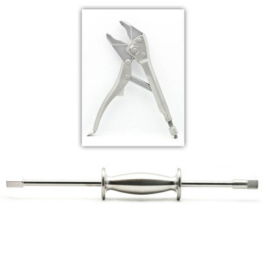 Orthovise-Large(10In)-With Slap Hammer | 101-3980 - Millennium Surgical