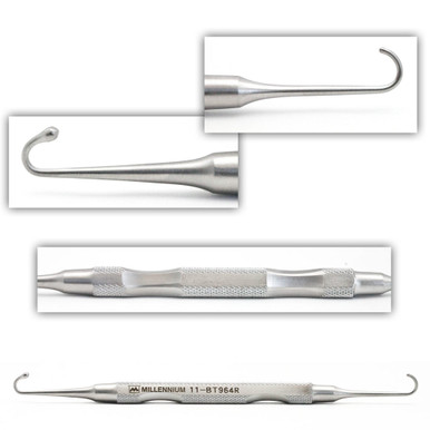 Mannerfelt Tendon Double Hook | 11-BT964R - Millennium Surgical