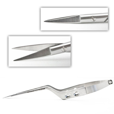 Yasargil Bayonet Scissors Str. 8In | 11-FD034 - Millennium Surgical