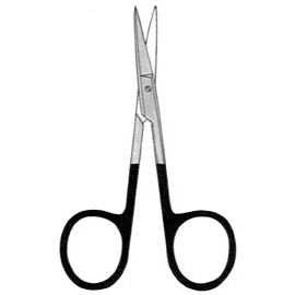 Super-Cut Iris Scissors 4In Str Serrated | 16.5430SO - Millennium Surgical