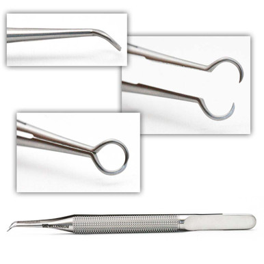 Lalonde Skin Hook Forceps | 18-00579 - Millennium Surgical