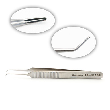 Forcep 11Cm Long Flat Handle 9Mm Wide 45Deg | 18-JFA5B - Millennium ...