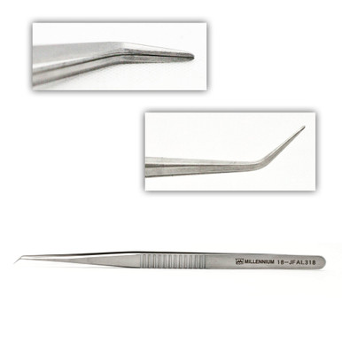 Forceps Flat Handle 9Mm Wide 7.25In 45 Deg An | 18-JFAL318 - Millennium ...