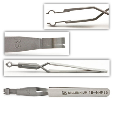 Tendon Forceps 3.5Mm Diameter | 18-NHF35 - Millennium Surgical