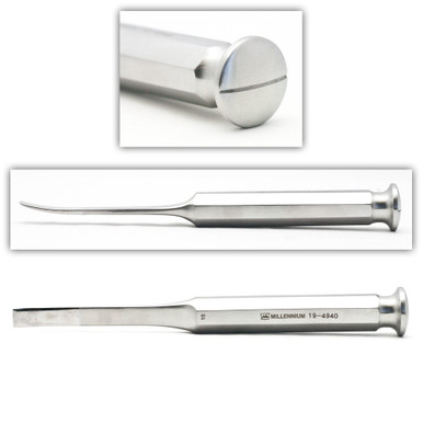 Tessier Maxillofacial Osteotome Curved 10Mm | 19-4940 - Millennium Surgical