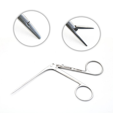 Forceps Miniature House Matt Finish 4Mm | 2-0241 - Millennium Surgical