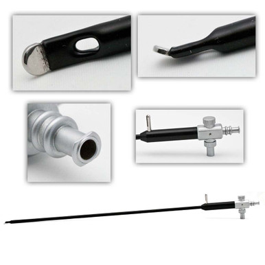 Lap Monopolar Suction/Irrigation Spatula 32Cm | 27-904015 - Millennium Surgical