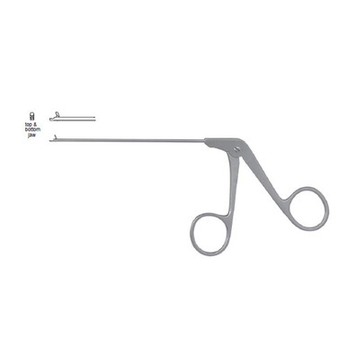 Mini Biopsy Forceps 4In Shaft 2Mm Jaw | 30.3202 - Millennium Surgical