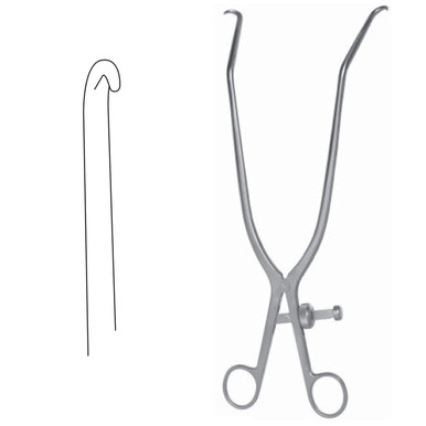 Deep Gelpi Retractor 3In 45 Degree | 40.8628 - Millennium Surgical