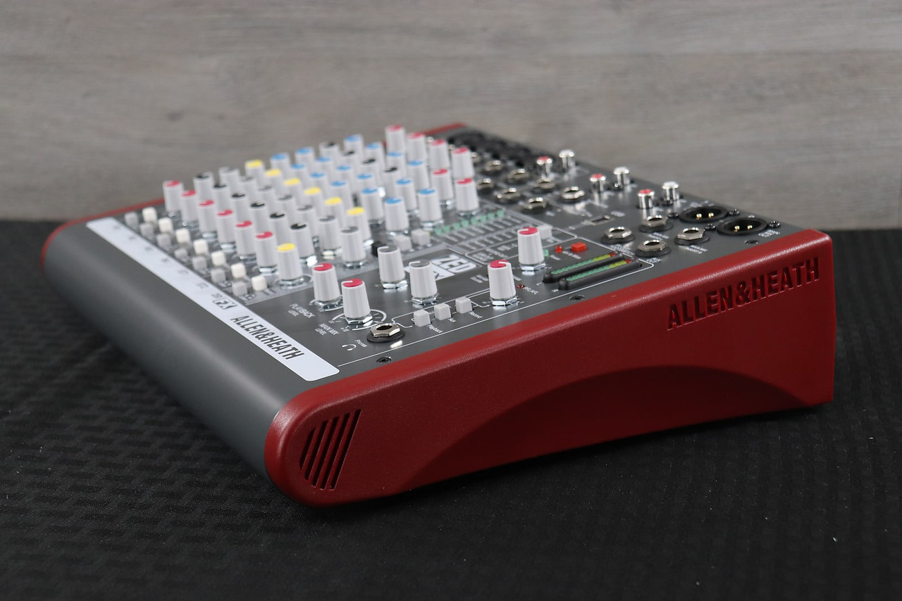 Allen & Heath ZED-10FX 10-Channel Mixer with Effects Black / Red - K&S ...