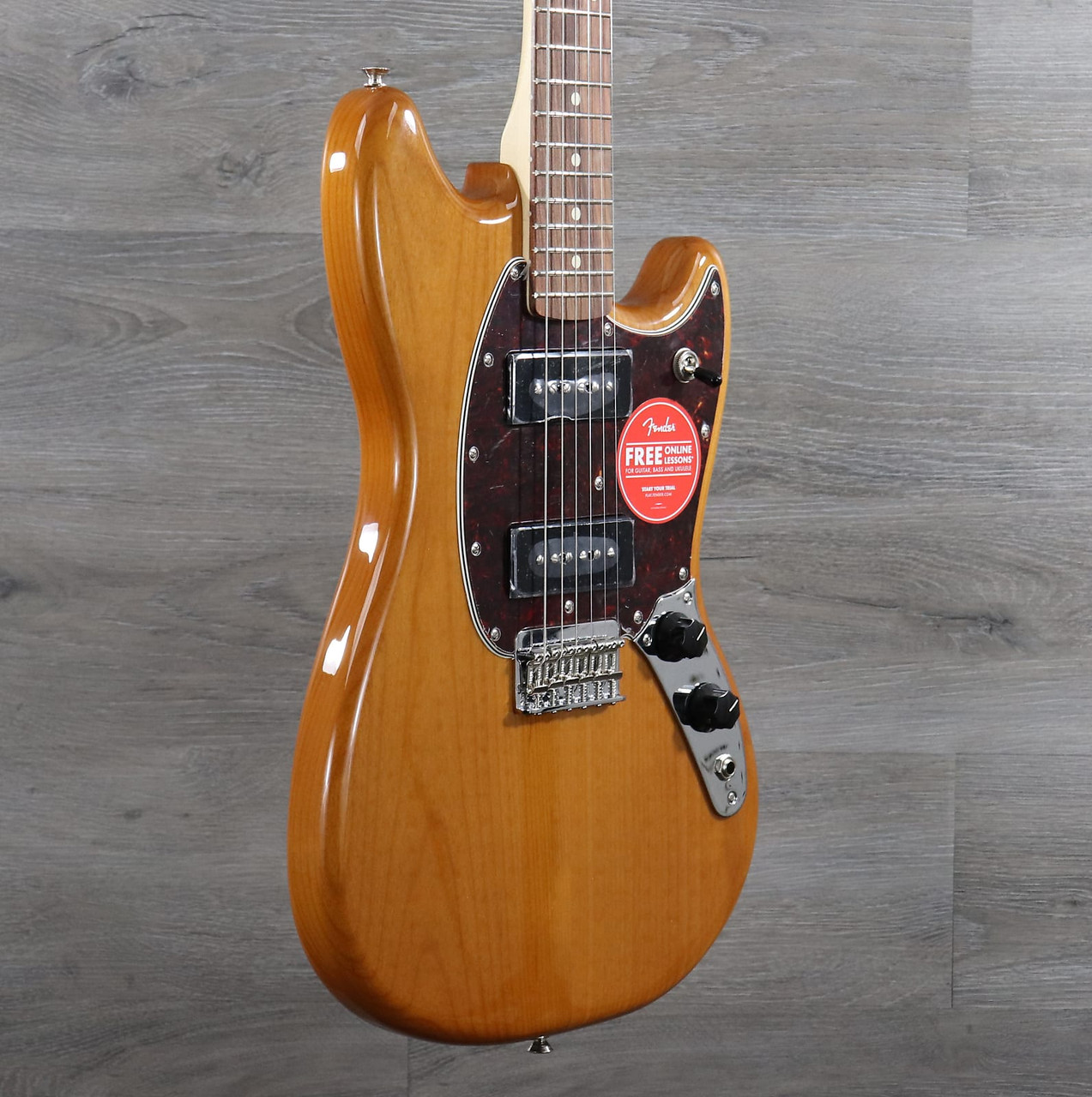Fender Player Mustang 90 Aged Natural B-Stock - K&S Music Center LLC