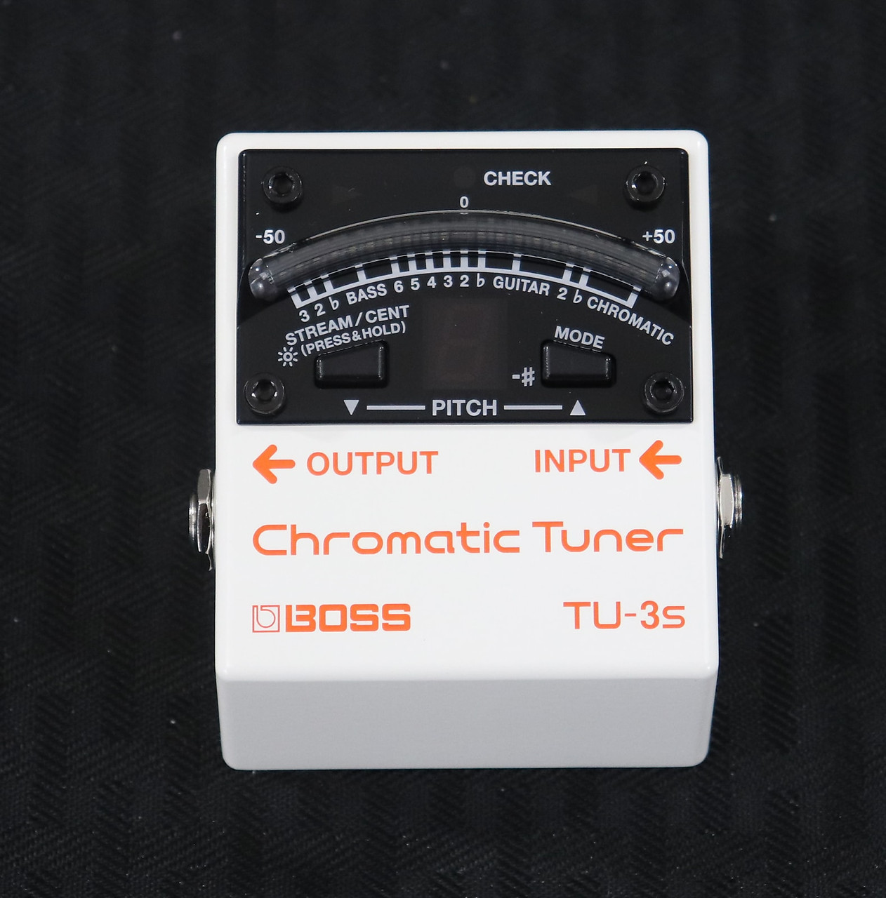 Boss TU-3S Chromatic Tuner White - K&S Music Center LLC