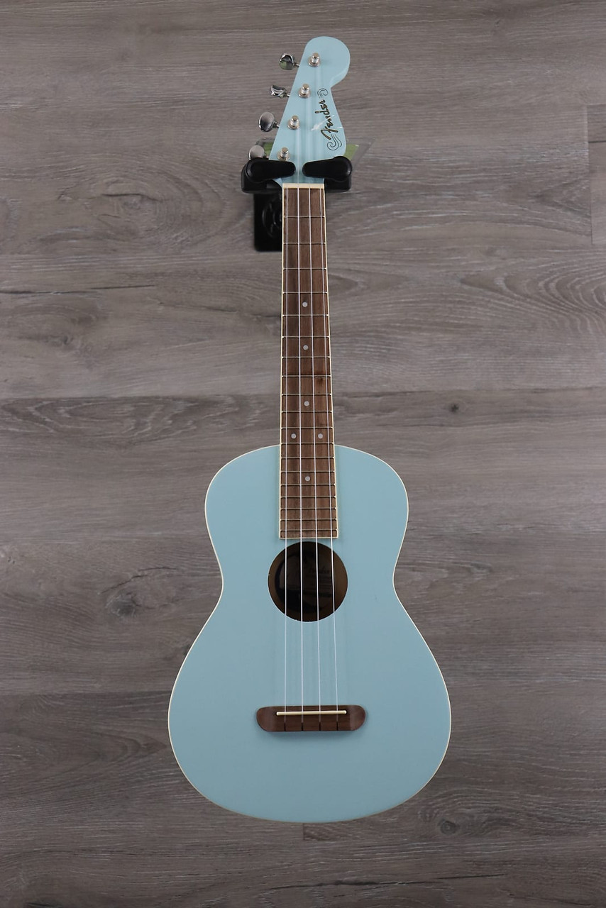 Fender Avalon Tenor Ukulele Daphne Blue - K&S Music Center LLC