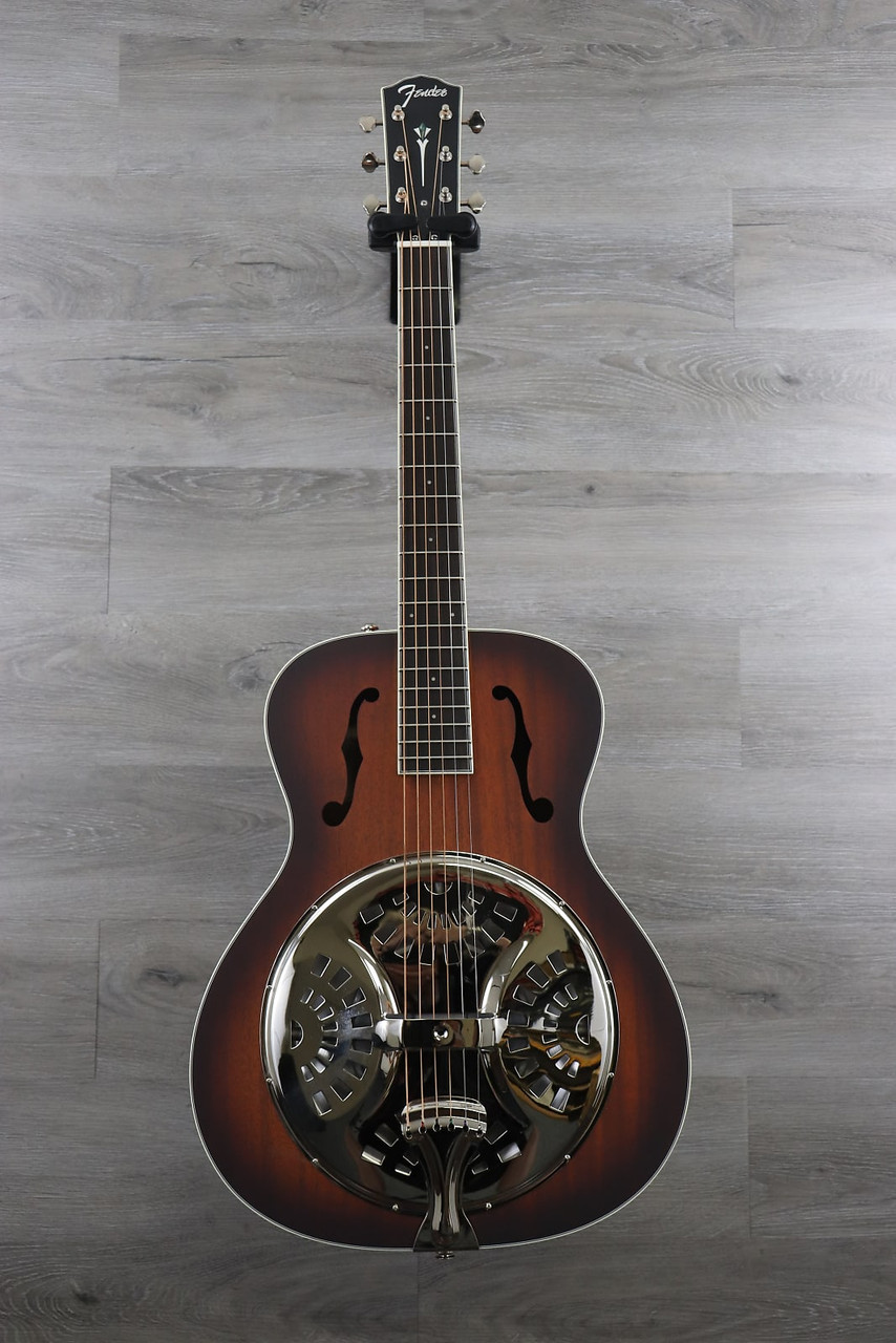 Fender Paramount PR-180E Resonator Aged Cognac Burst - K&S Music Center LLC