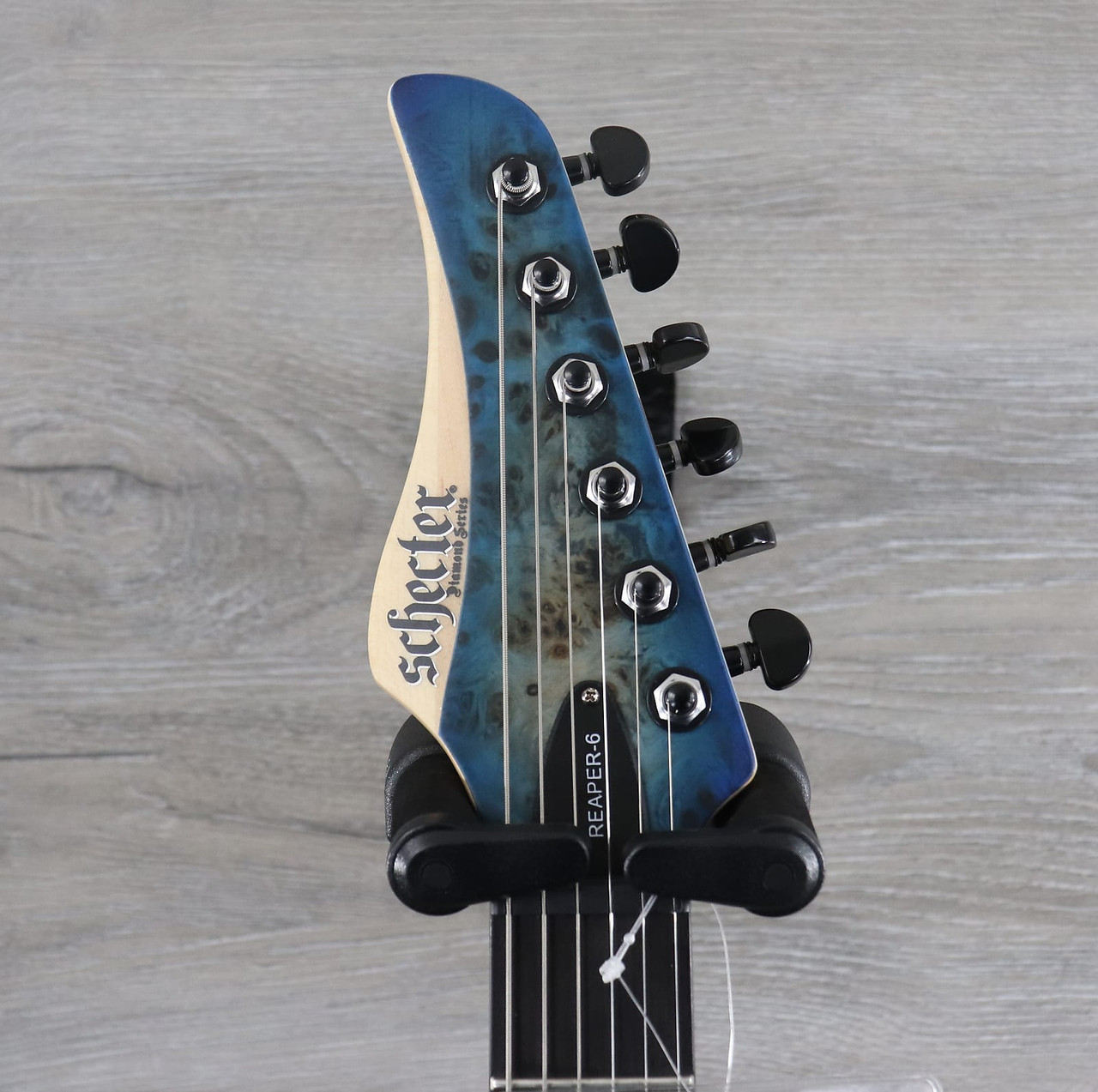 Schecter Reaper-6 Satin Sky Burst - K&S Music Center LLC
