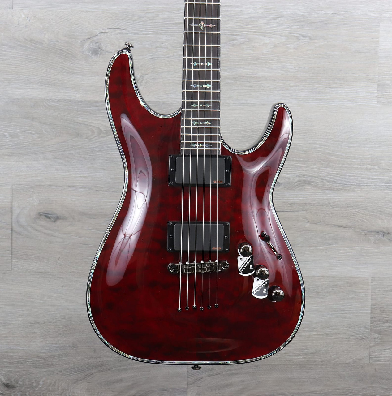 Schecter Hellraiser C-1 Black Cherry - K&S Music Center LLC