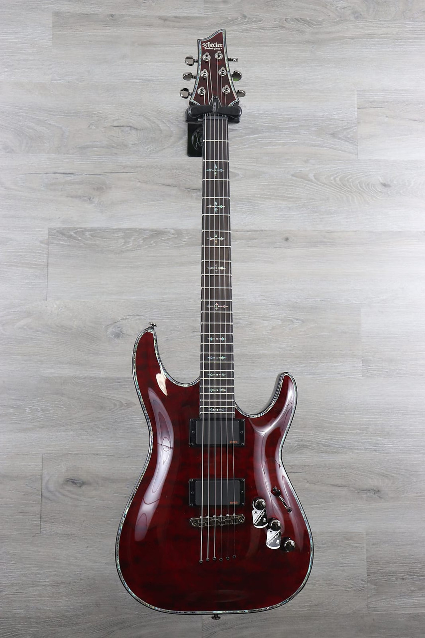 Schecter Hellraiser C-1 Black Cherry - K&S Music Center LLC