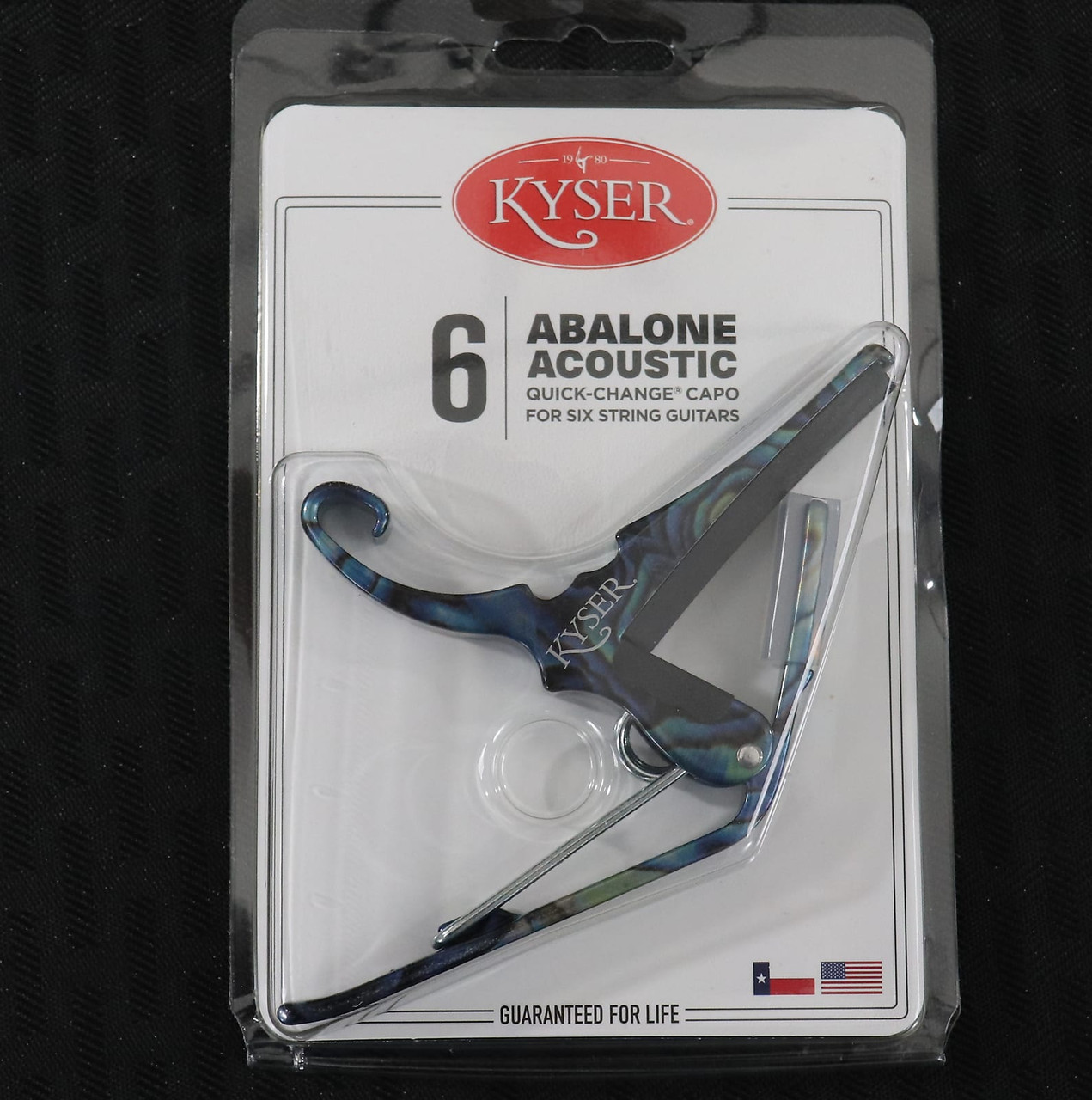 Kyser KG6ABA Abalone - K&S Music Center LLC