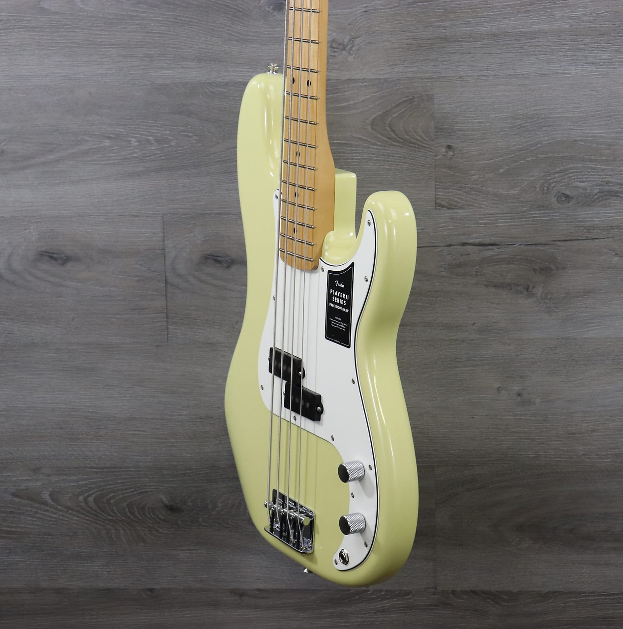 Fender Player II Precision Bass Hialeah Yellow - K&S Music Center LLC