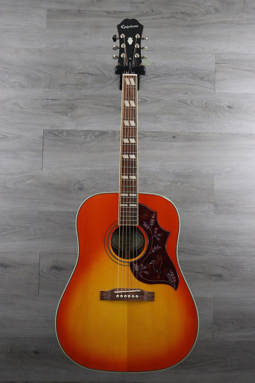 Epiphone Hummingbird Studio Cherry Sunburst - K&S Music Center LLC