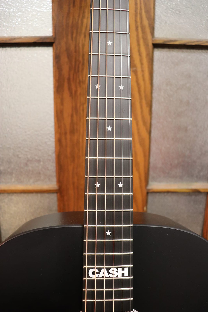 Martin DX Johnny Cash Black - K&S Music Center LLC