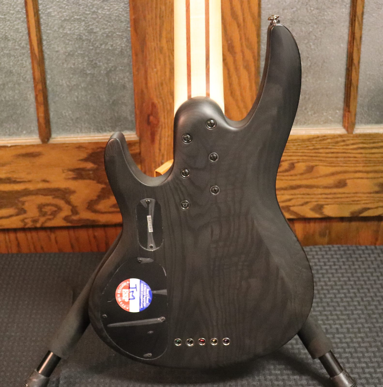 ESP LTD B-205 SM See Thru Black Satin - K&S Music Center LLC