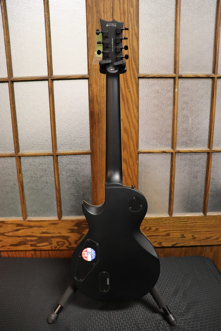 ESP LTD EC-407 Black Satin - K&S Music Center LLC