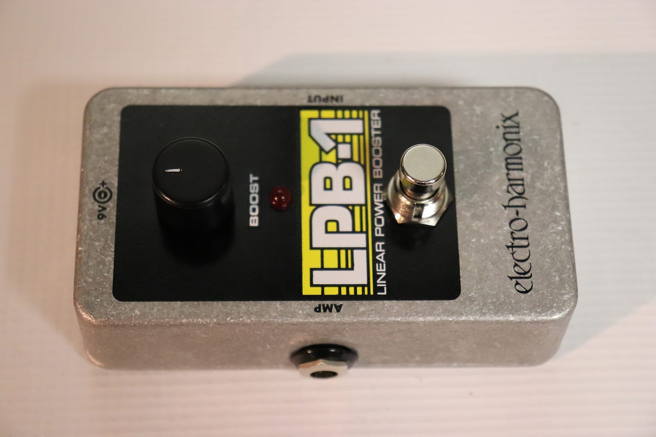 Electro-Harmonix LPB-1 Nano Linear Power Booster Preamp Black / Yellow ...