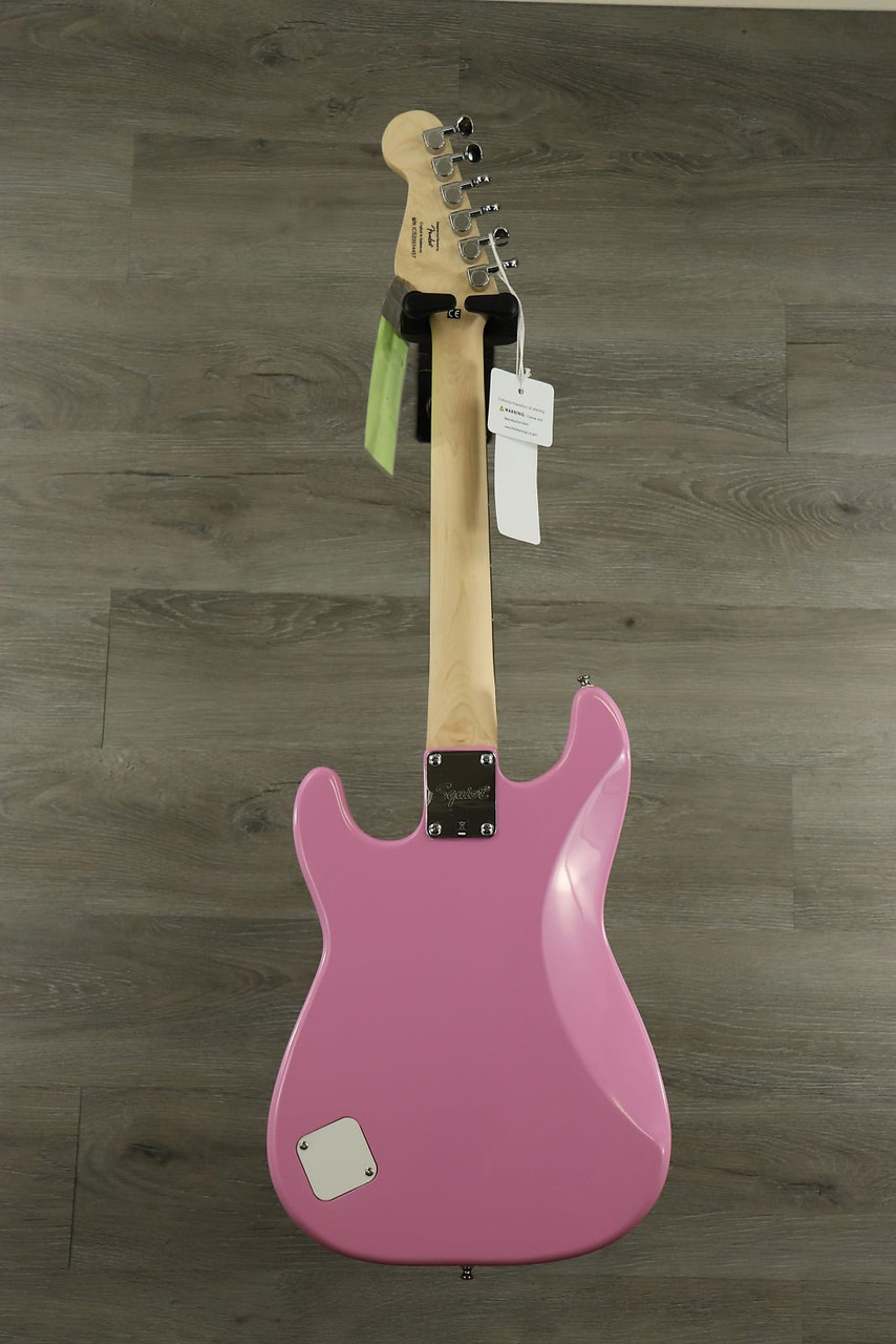 Squier Mini Stratocaster with Laurel Fretboard Pink - K&S Music Center LLC