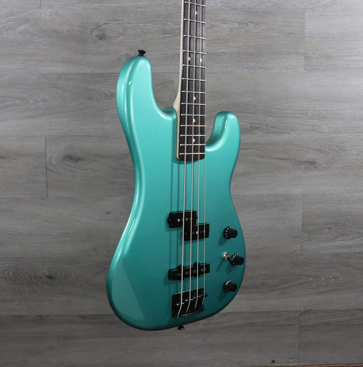 Fender MIJ Boxer Series Precision Bass Sherwood Green Metallic - K&S ...