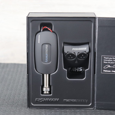 Fishman Matrix Infinity VT Acoustic Pickup with Narrow Saddle Black - K ...