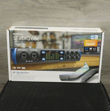 PreSonus Studio 68C 6x6 USB-C Audio / MIDI Interface Black - K&S Music ...