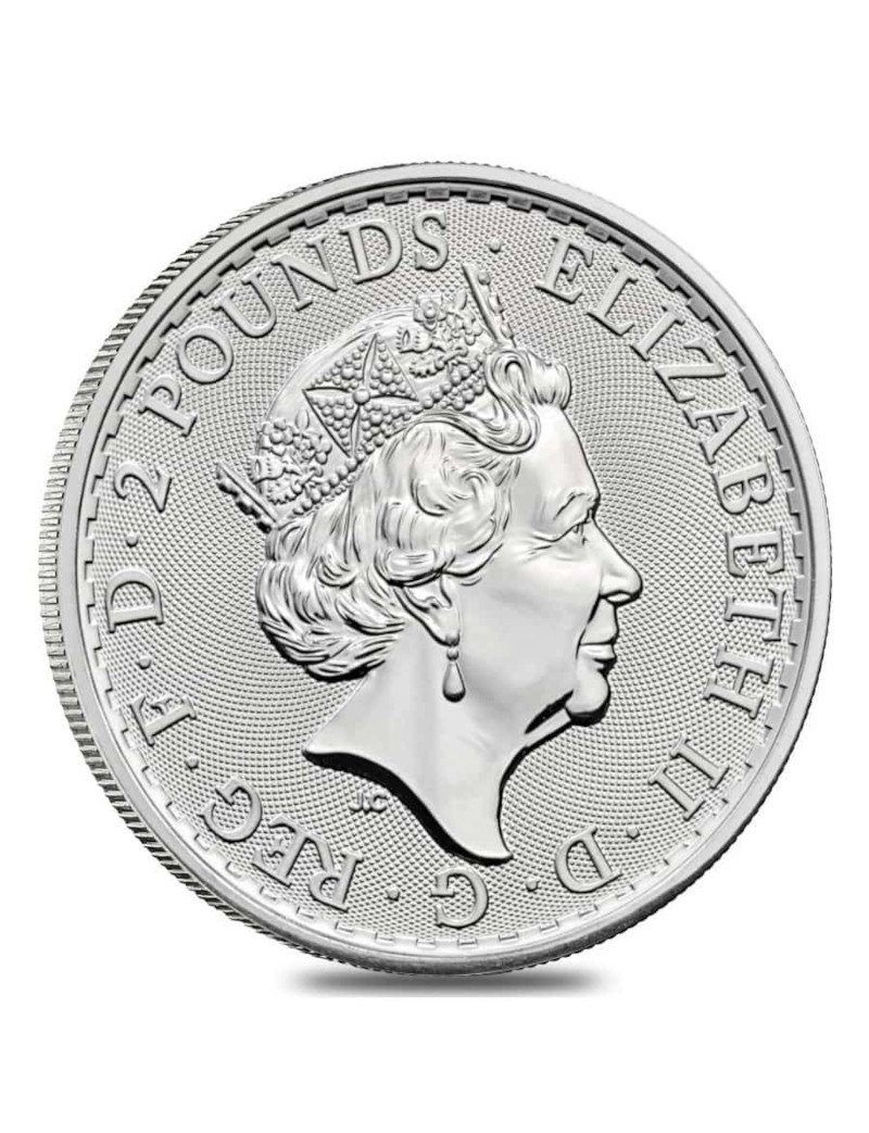 2023 British 1 Oz Silver Britannia Coin BU - LCR Coin