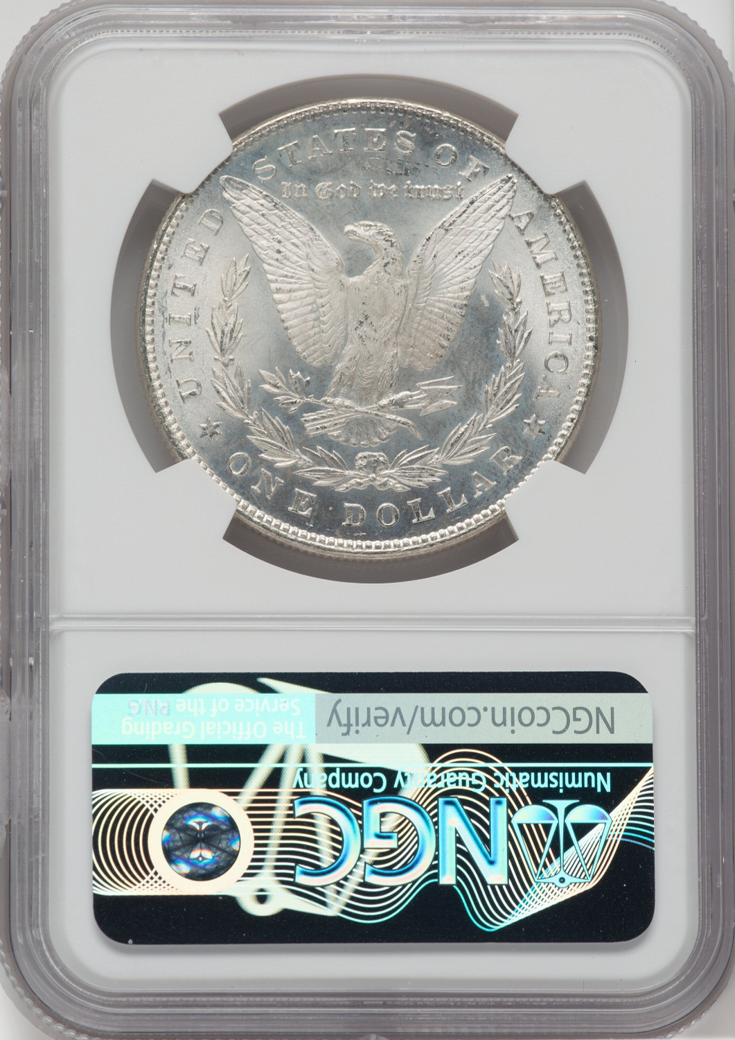 1878 7TF $1 Reverse of 1878 Morgan Dollar NGC MS66 - LCR Coin