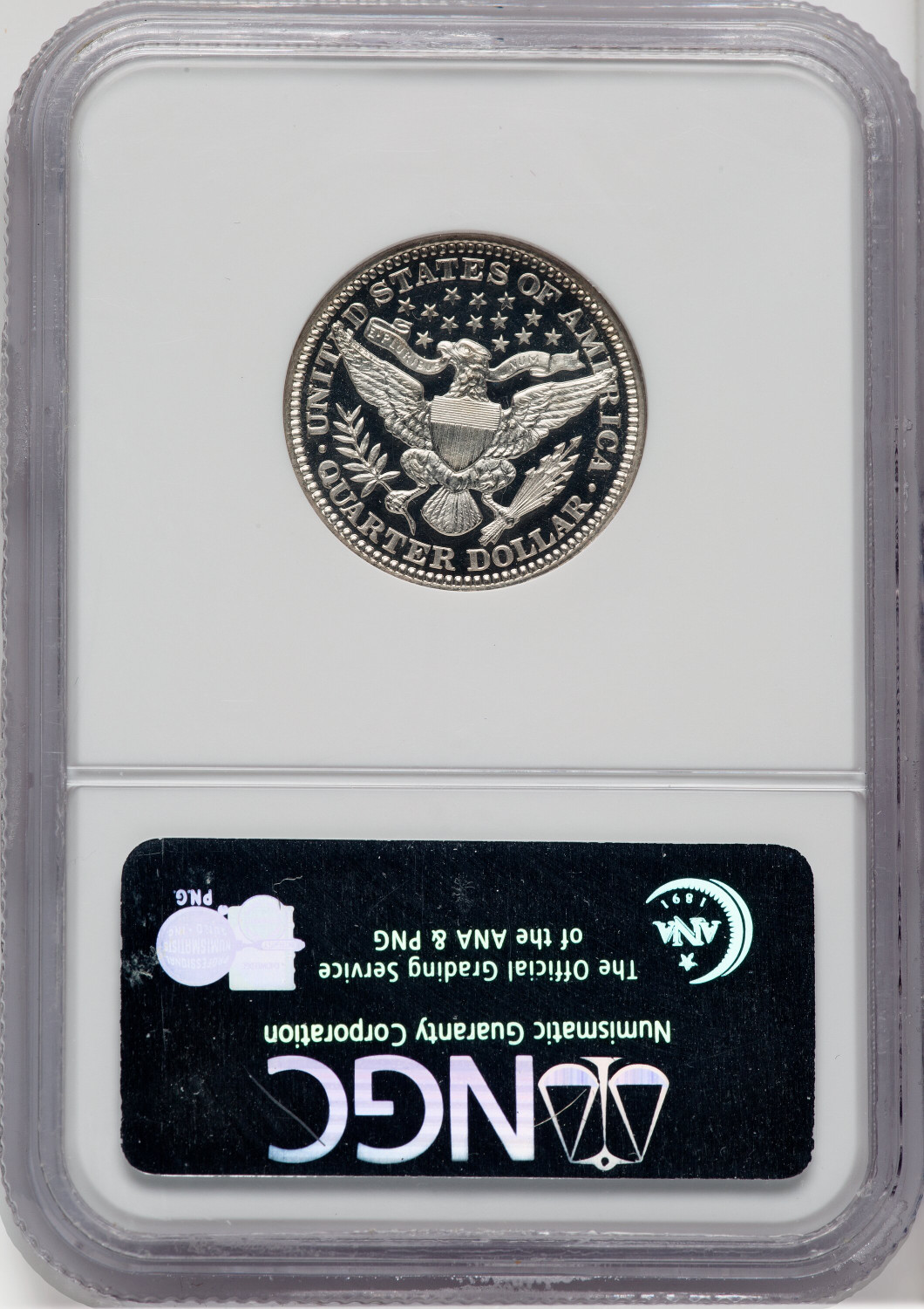 1901 25C CA Proof Barber Quarter NGC PR67 - LCR Coin