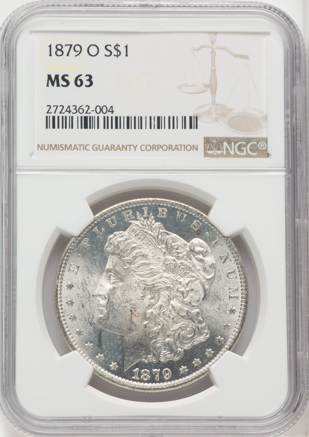 1879-O $1 Morgan Dollar NGC MS63 - LCR Coin