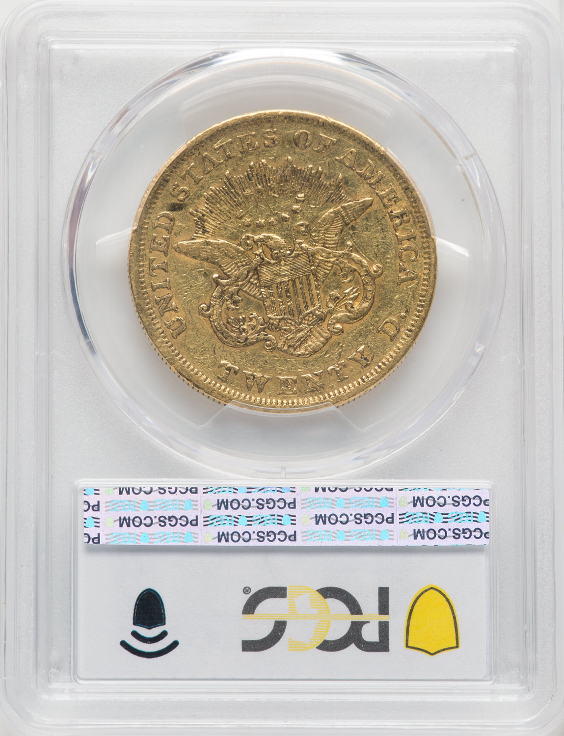1851 $20 Liberty Double Eagle PCGS XF40 - LCR Coin