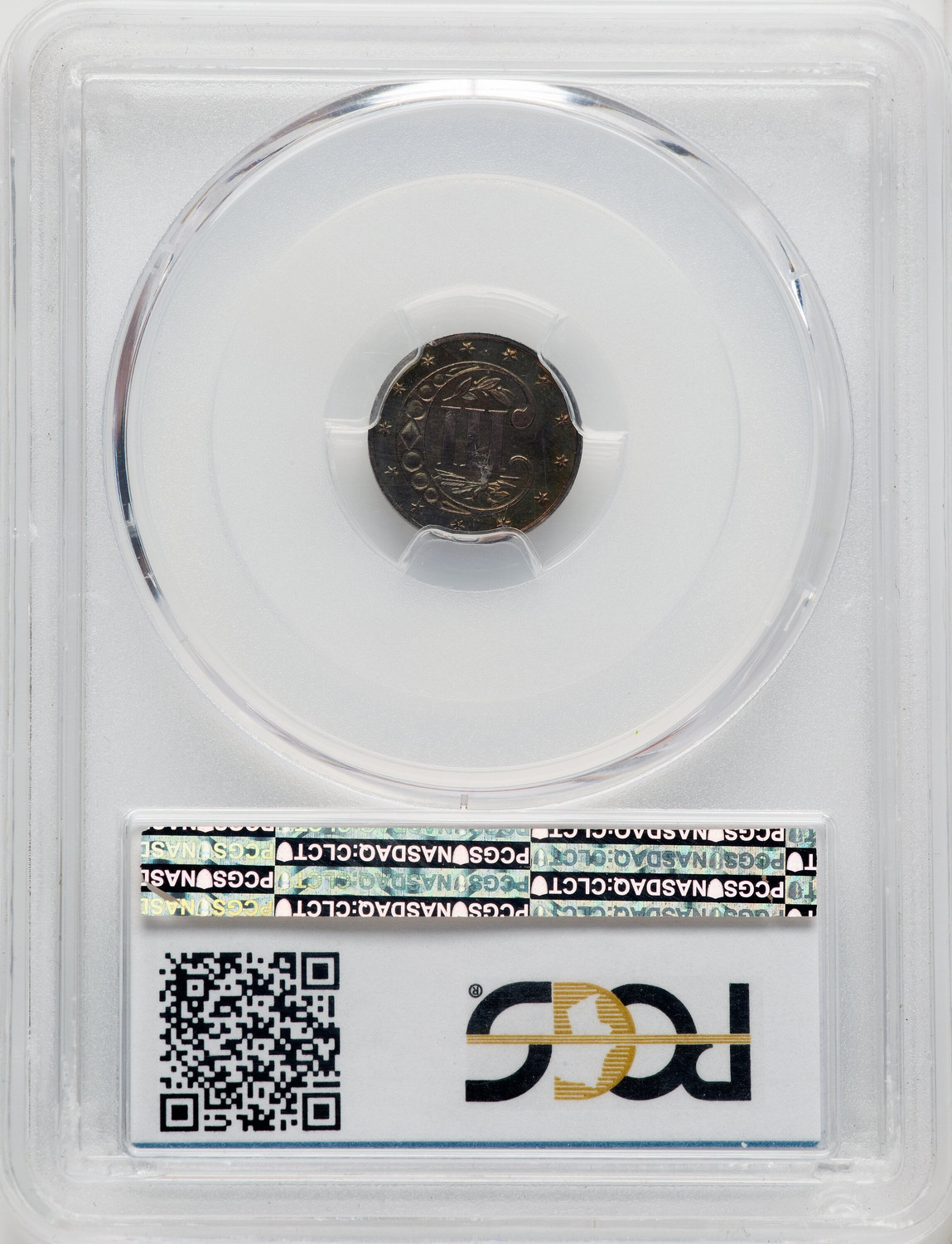 1869 3CS Proof Three Cent Silver PCGS PR66 - LCR Coin