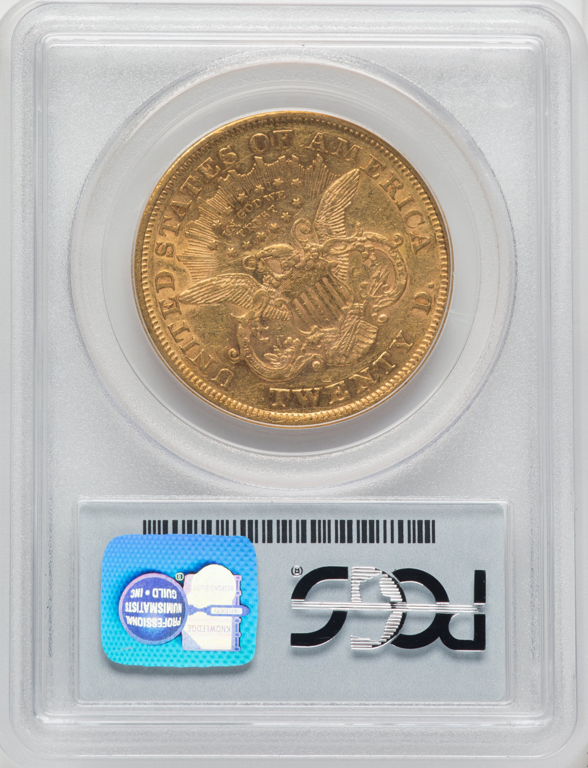 1876 $20 Liberty Double Eagle PCGS XF45 - LCR Coin