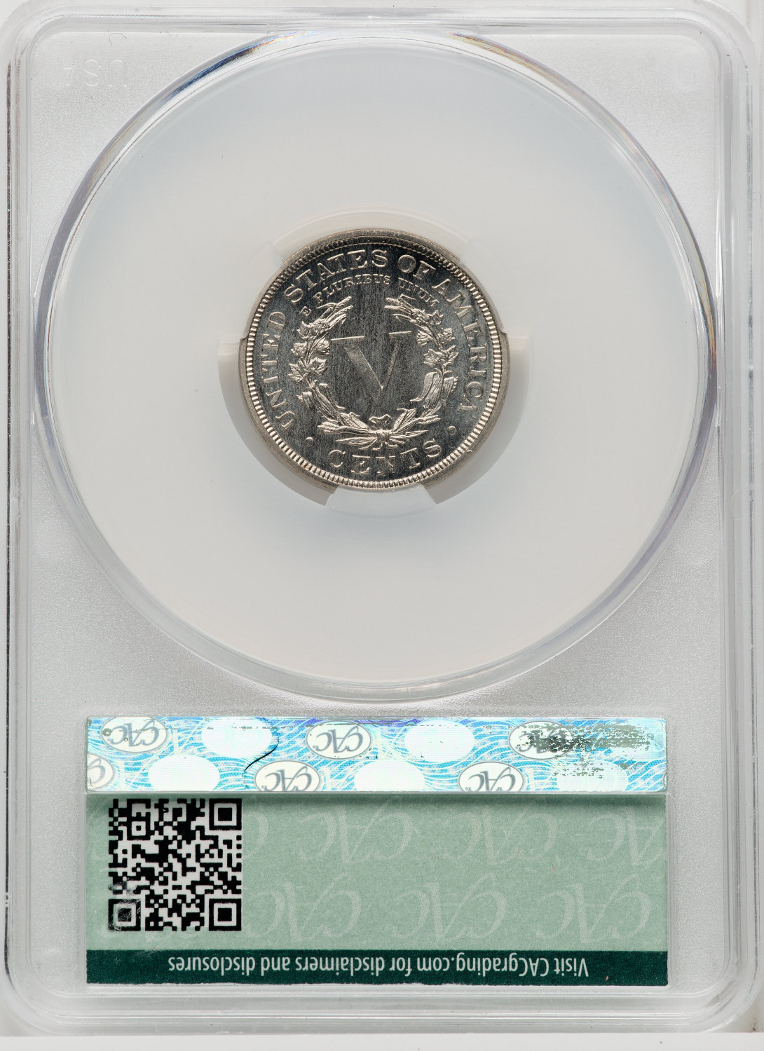 1900 5C CACG Plus Proof Liberty Nickel CACG PR66+ - LCR Coin
