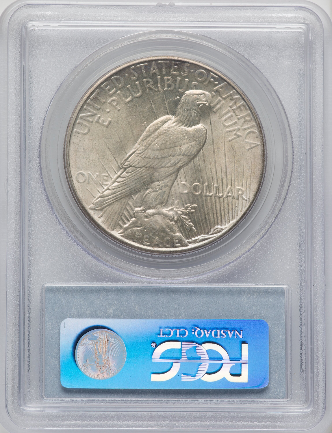 1928 Peace Dollar PCGS MS62 - LCR Coin