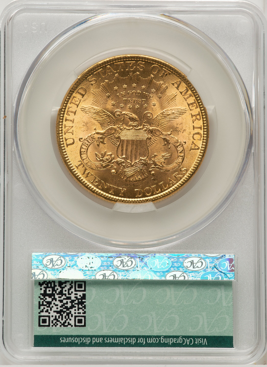 1895 $20 Liberty Double Eagle CACG MS62 (520435037) - LCR Coin